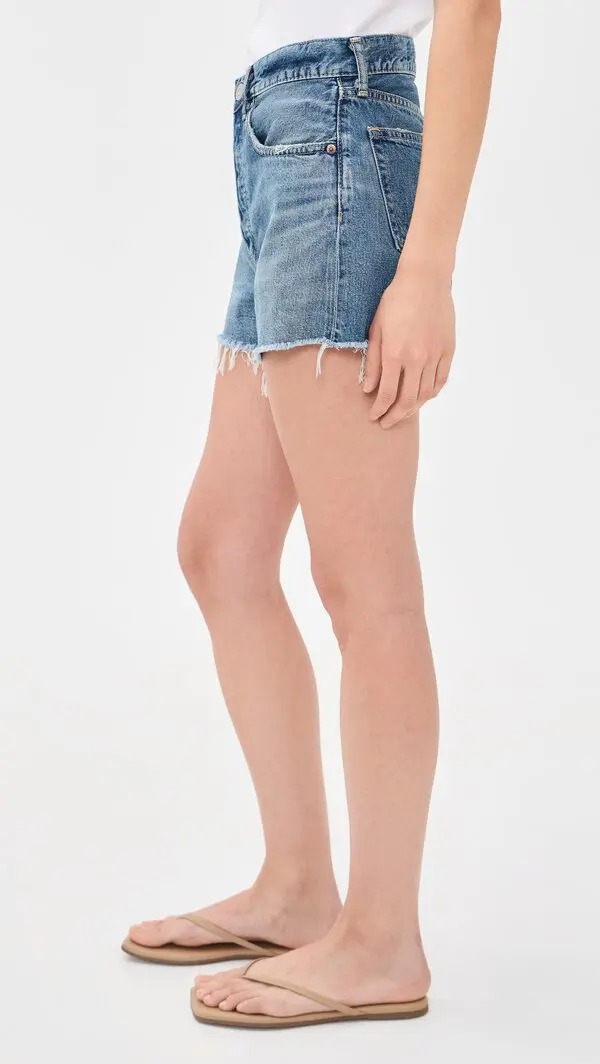 Moussy Vintage Natick Denim Shorts