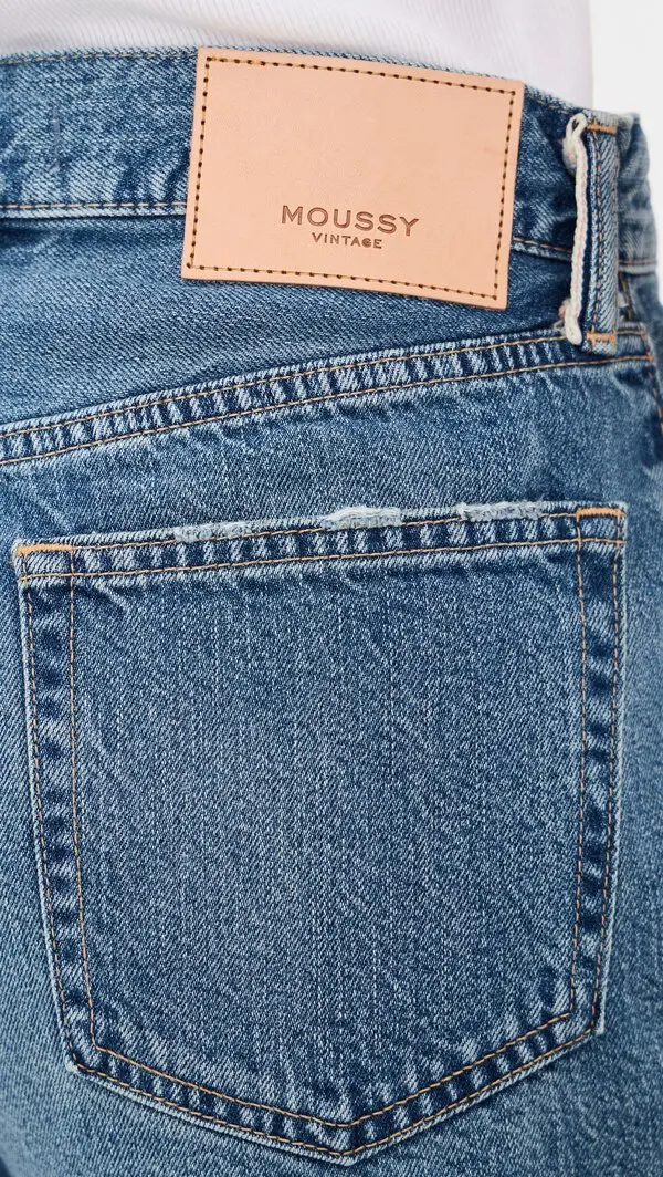 Moussy Vintage Natick Denim Shorts
