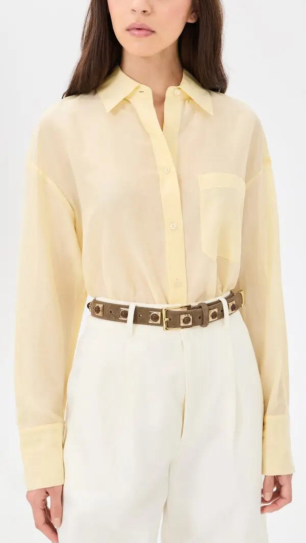 AUREUM Suede Studded Belt