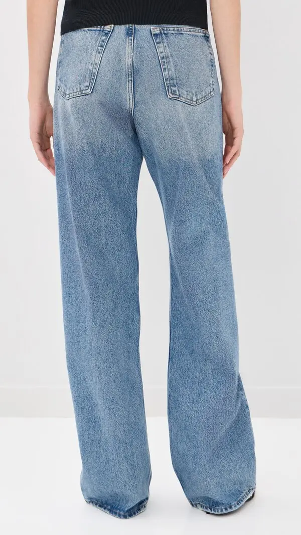 AGOLDE Vintage Loose Fit Jeans With Button Fly - Outbreak