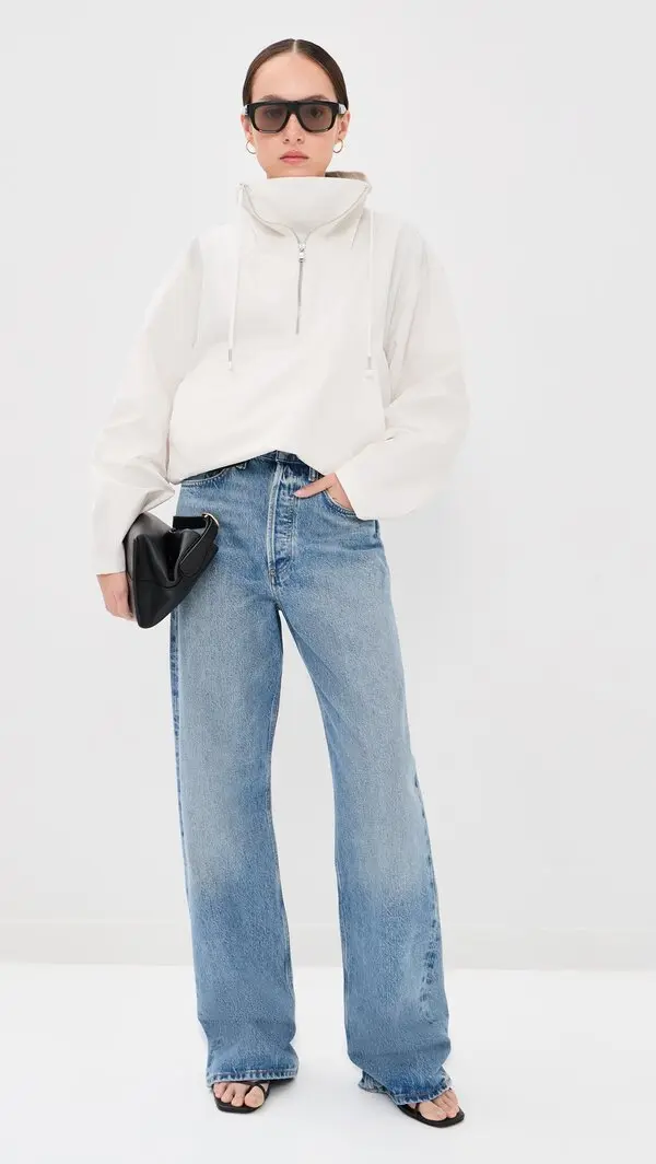 AGOLDE Vintage Loose Fit Jeans With Button Fly - Outbreak