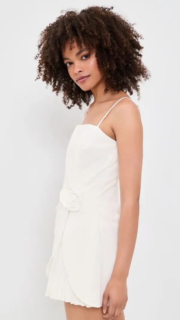 Astr The Label Blake Dress With Floral Applique