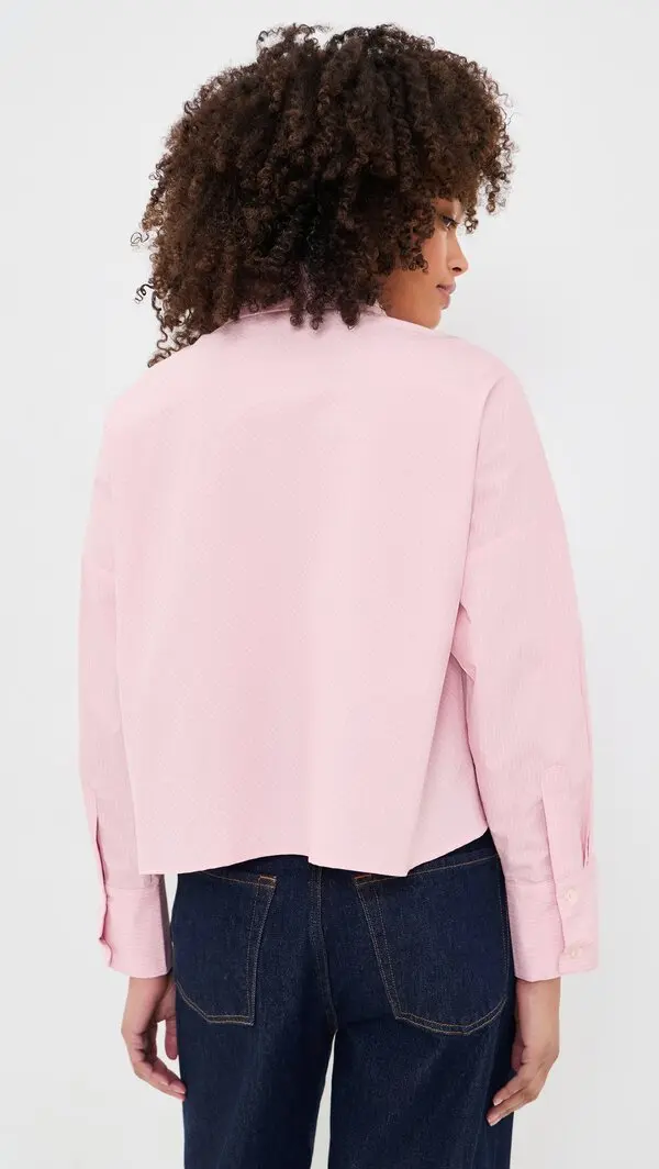 Secular Carter Striped Poplin Button-down Shirt