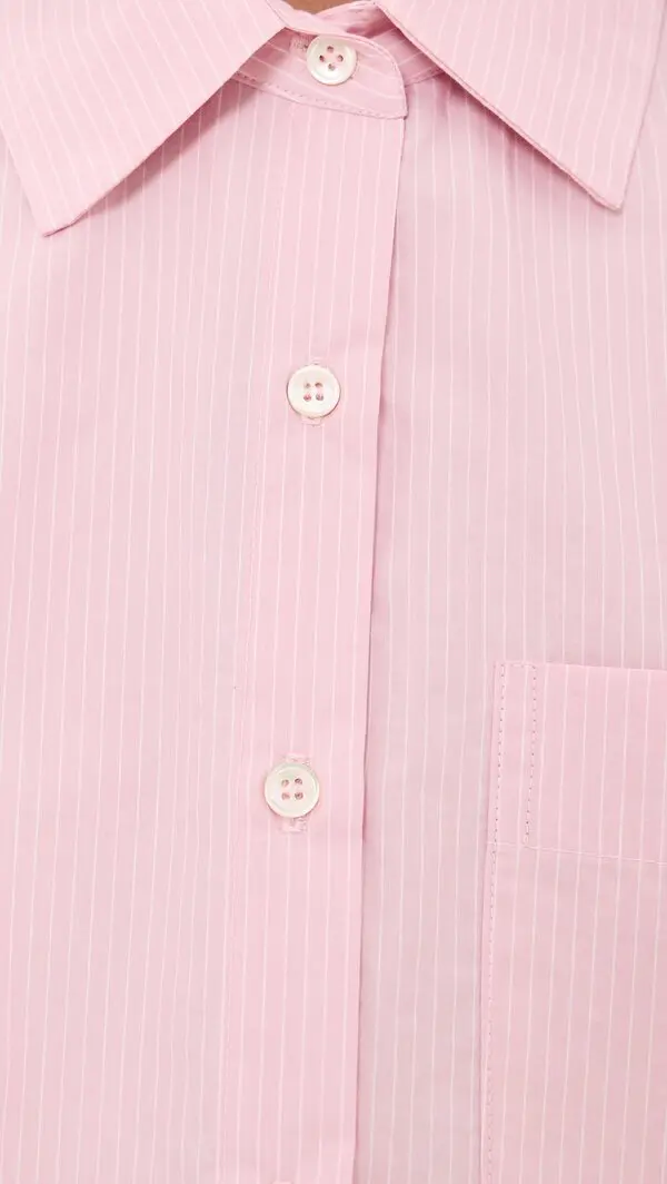 Secular Carter Striped Poplin Button-down Shirt