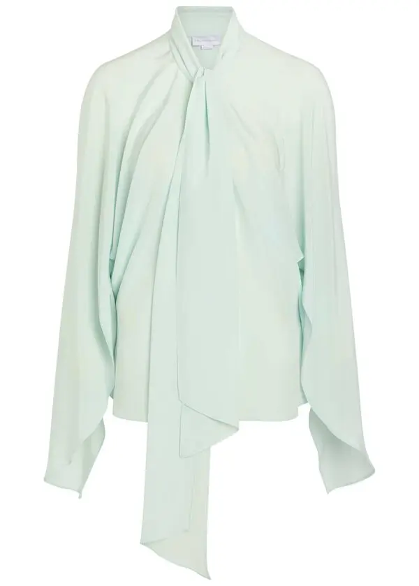 Stella McCartney Tie-effect Silk Shirt