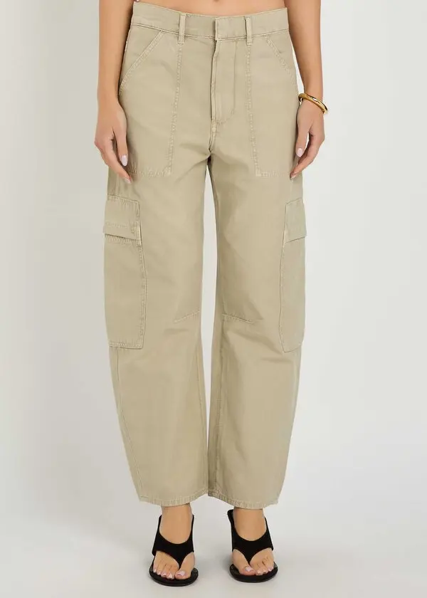 Citizens Of Humanity Marcelle Cargo Trousers - Beige