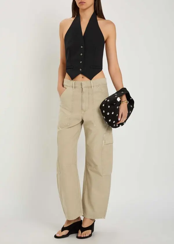 Citizens Of Humanity Marcelle Cargo Trousers - Beige