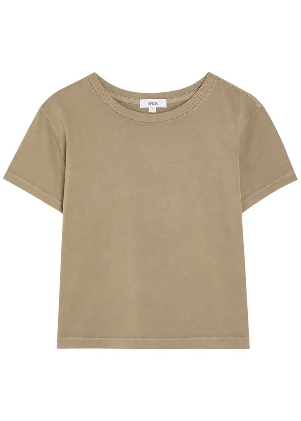 AGOLDE Shrunken Cotton T-shirt