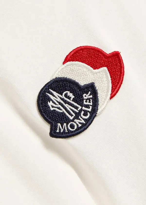 Moncler Logo-appliquéd Cotton T-shirt