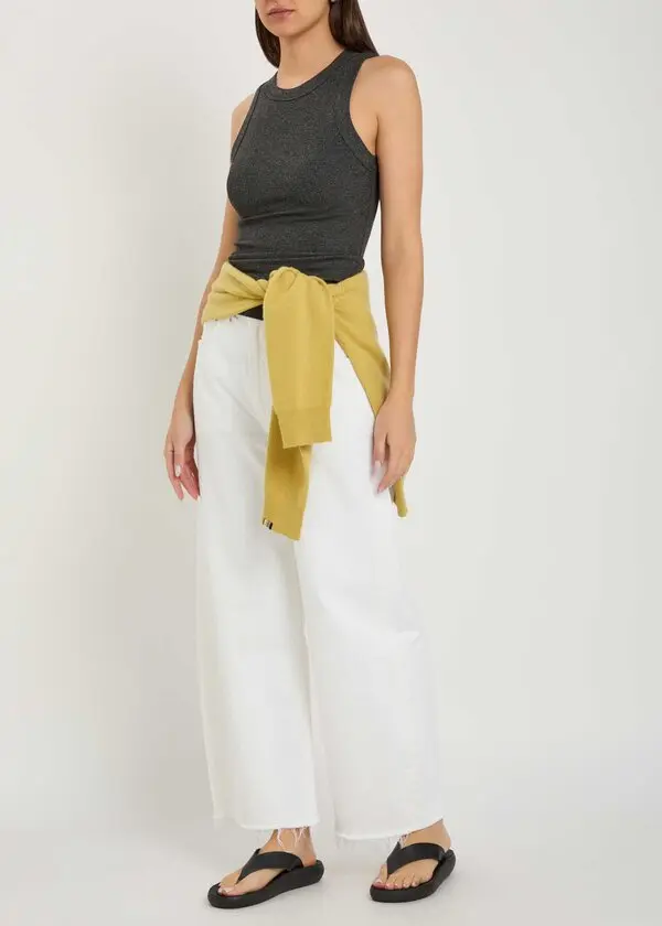 AGOLDE Leigh Stretch-knit Tank Top