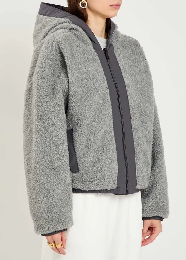 Canada Goose Reversible Fleece Bomber Jacket