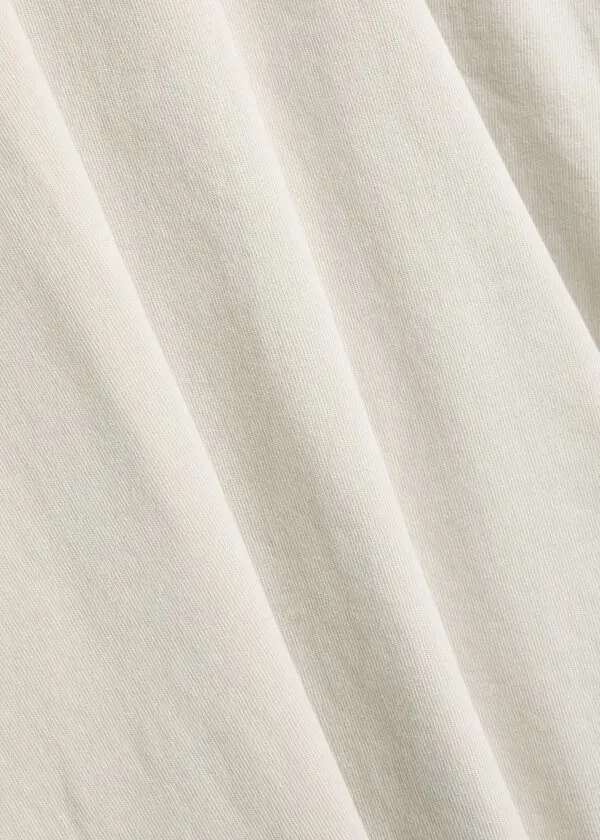 AGOLDE Bryce Cotton T-shirt - Off White