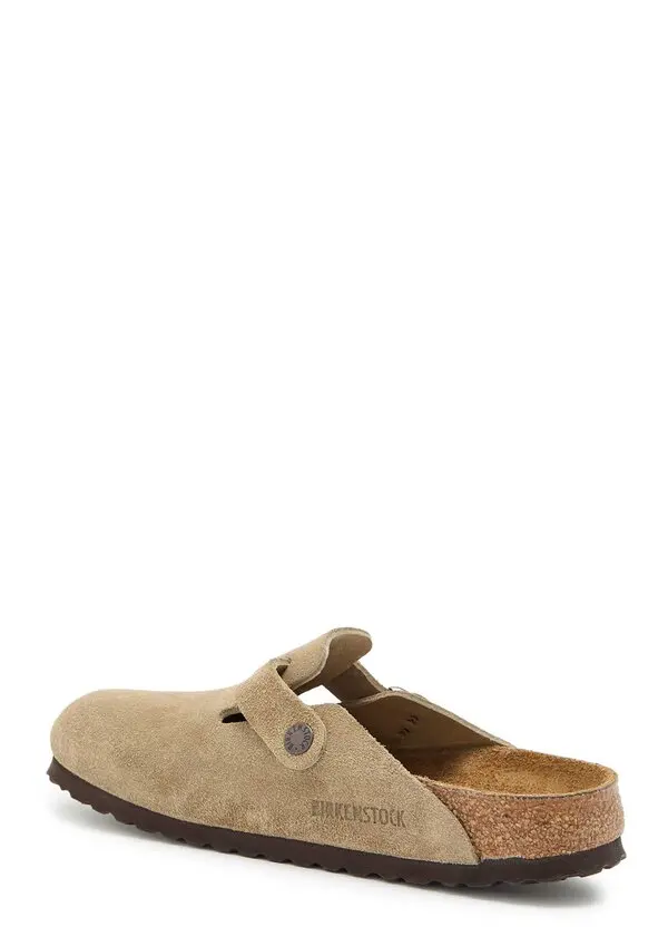 BIRKENSTOCK Boston Suede Clogs