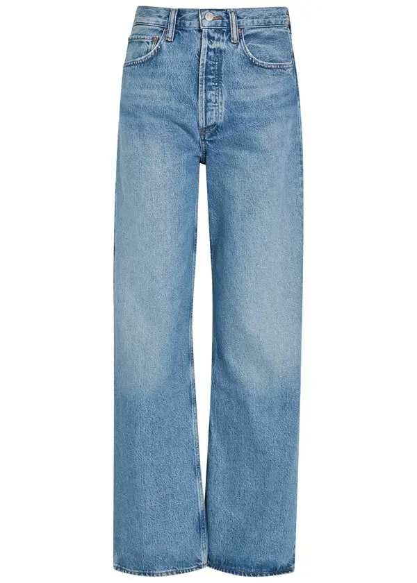 AGOLDE Vintage Loose Straight-leg Jeans - Light Blue