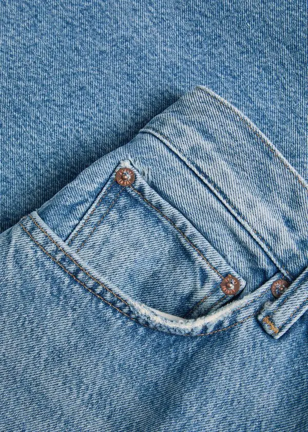AGOLDE Vintage Loose Straight-leg Jeans - Light Blue