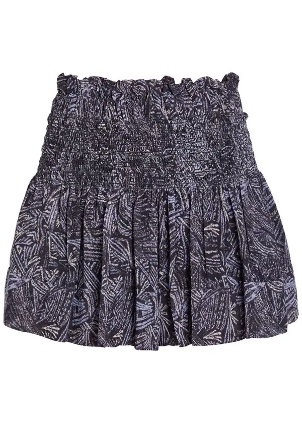 Isabel Marant Étoile Printed Silk Shorts