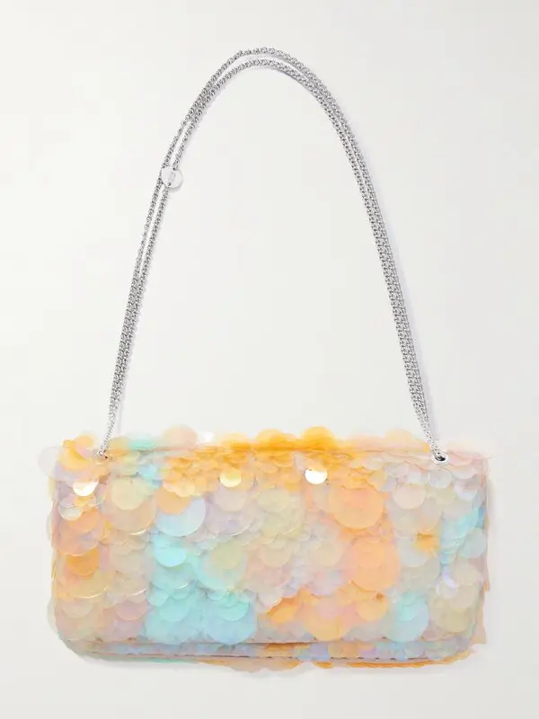 Rabanne Sequined Shoulder Bag
