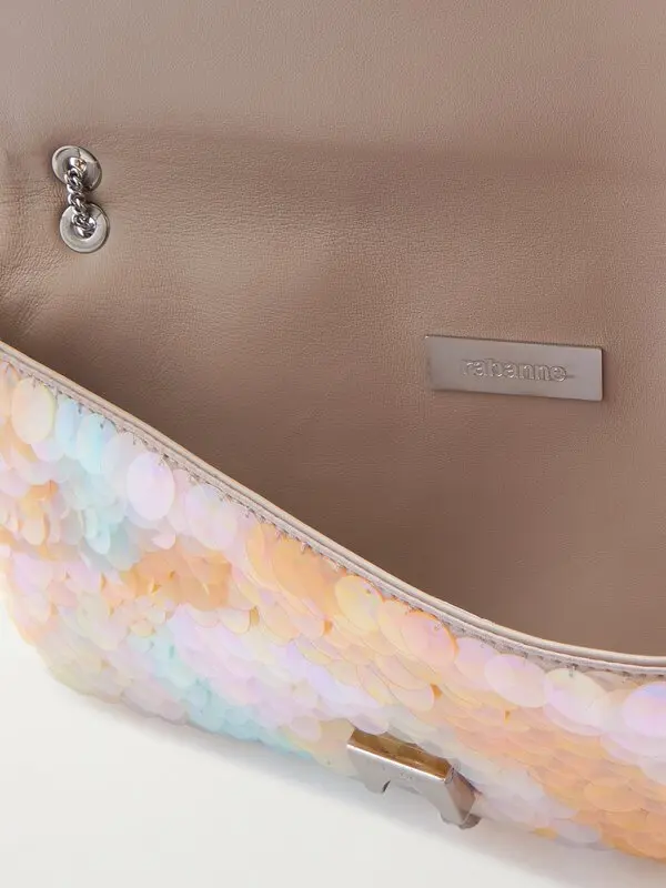Rabanne Sequined Shoulder Bag