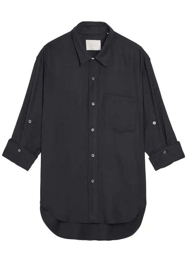 Citizens Of Humanity Kayla Twill Shirt - Navy
