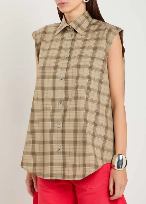 Acne Studios Checked Wool Shirt