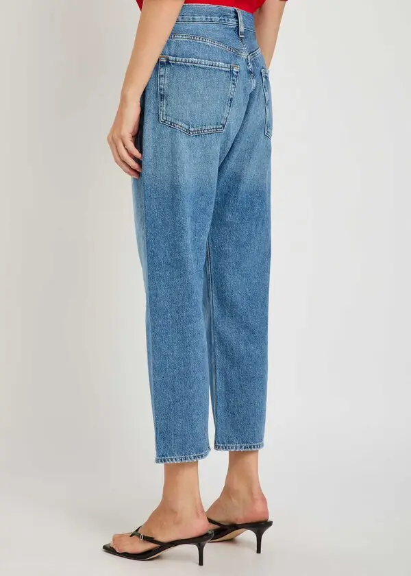Citizens Of Humanity Winslow Boyfriend Cropped Jeans - Blue