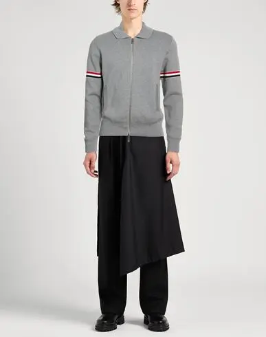 Thom Browne Cotton And Polyamide Blend Cardigan With Zipper Fastening