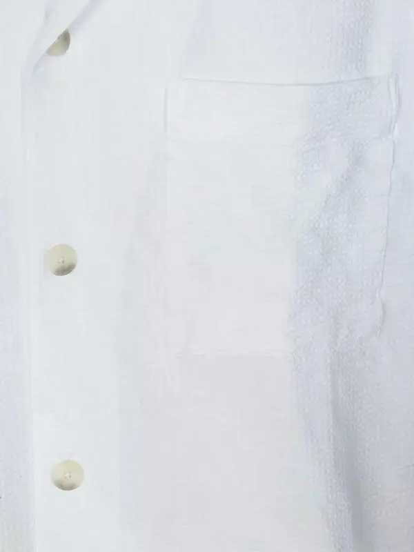 XACUS Seersucker Short-sleeve Shirt