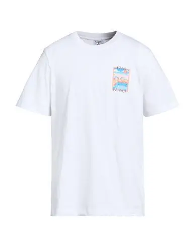 Casablanca T-shirt Size Organic Cotton - White