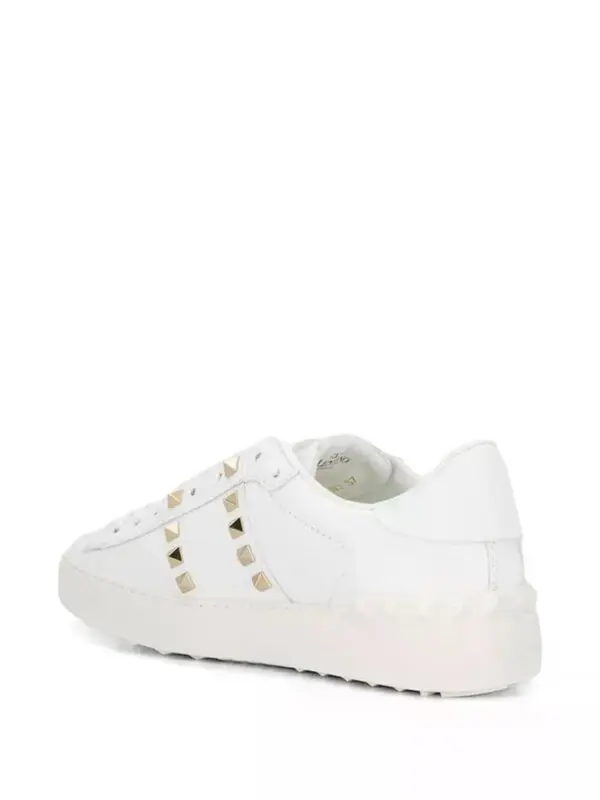 Valentino Garavani Calfskin Rockstud Untitled Sneakers