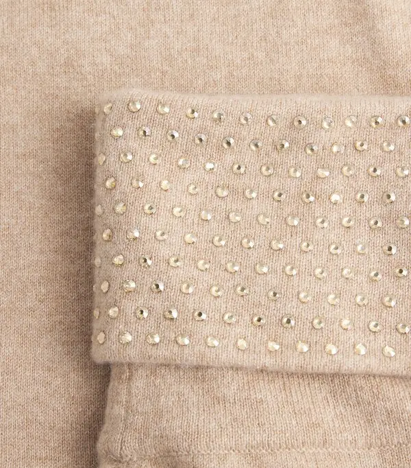 WILLIAM SHARP Cashmere Crystal-embellished Rollneck Sweater
