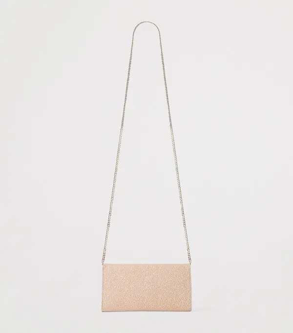 JIMMY CHOO Emmie Clutch Bag - Nude