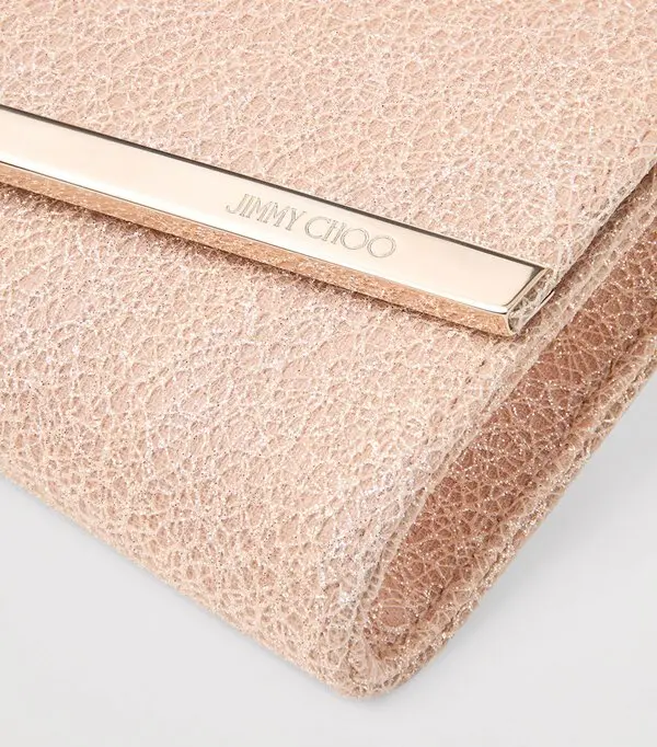JIMMY CHOO Emmie Clutch Bag - Nude