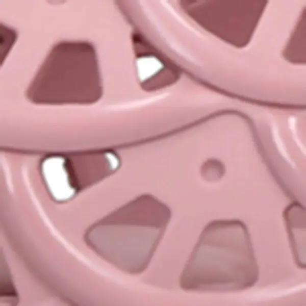 Valentino Garavani Open-work Vlogo Ballet Flats - Pink