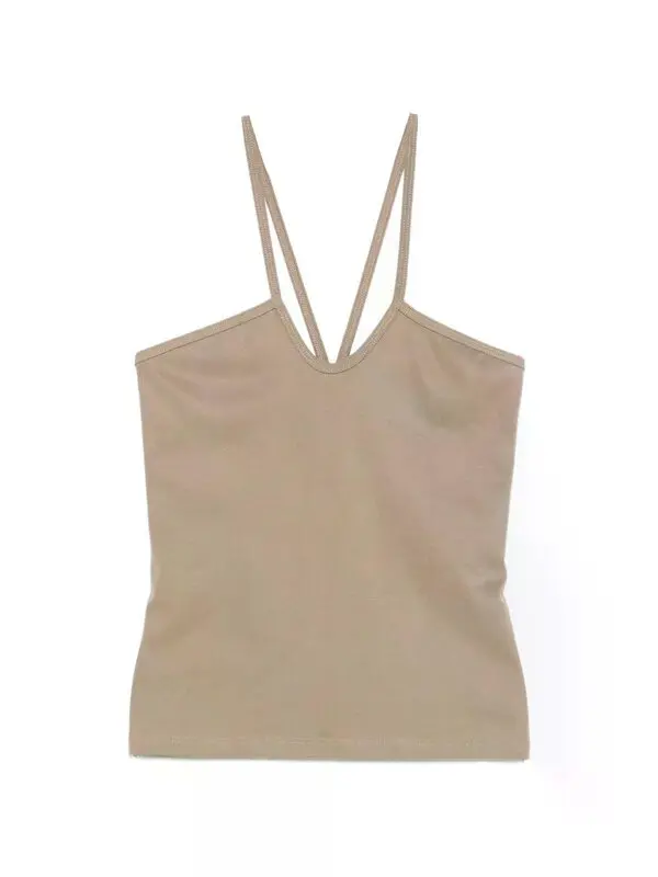 Imperial Ribbed Halterneck Top