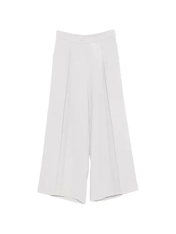 Imperial Pleated Wide-leg Trousers