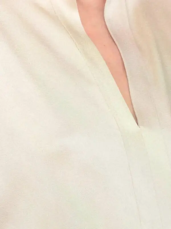 Antonelli Firenze Satin V-neck Blouse