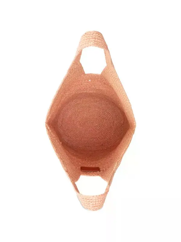 ANINE BING Leah Raffia Tote Bag