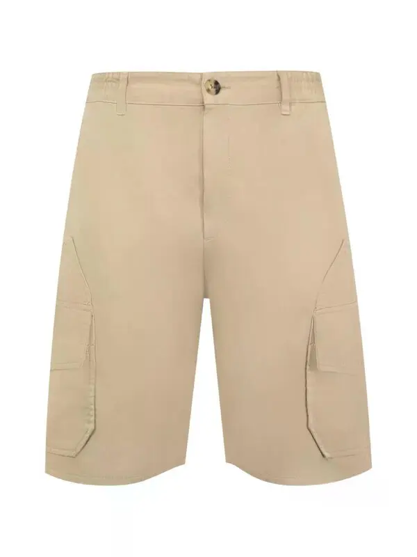 Loewe Elasticated Cargo Shorts - Neutrals