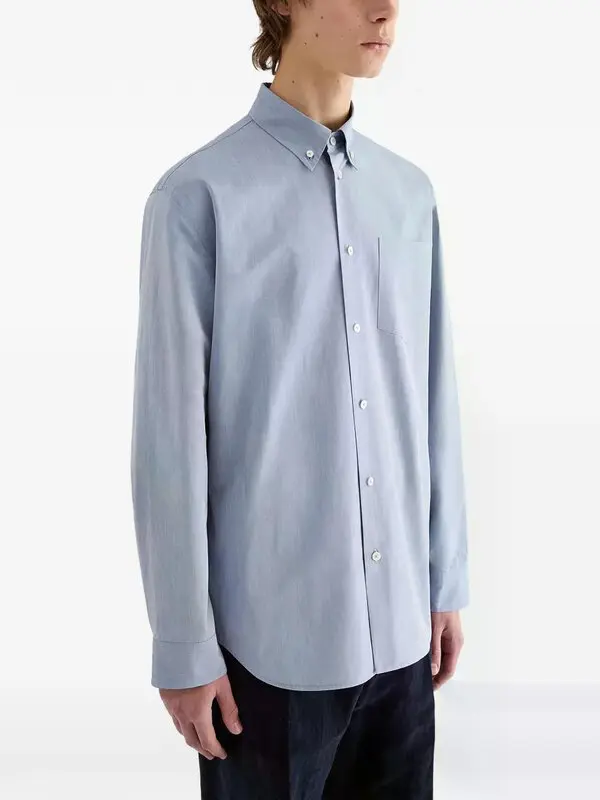JIL SANDER Button-down Chest-pocket Shirt