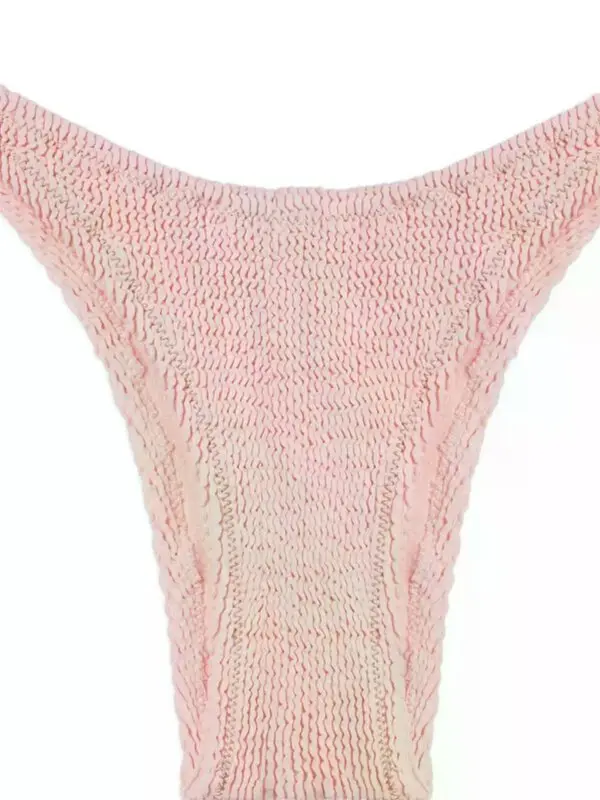 REINA OLGA Ginny Crinkled Bikini Bottoms