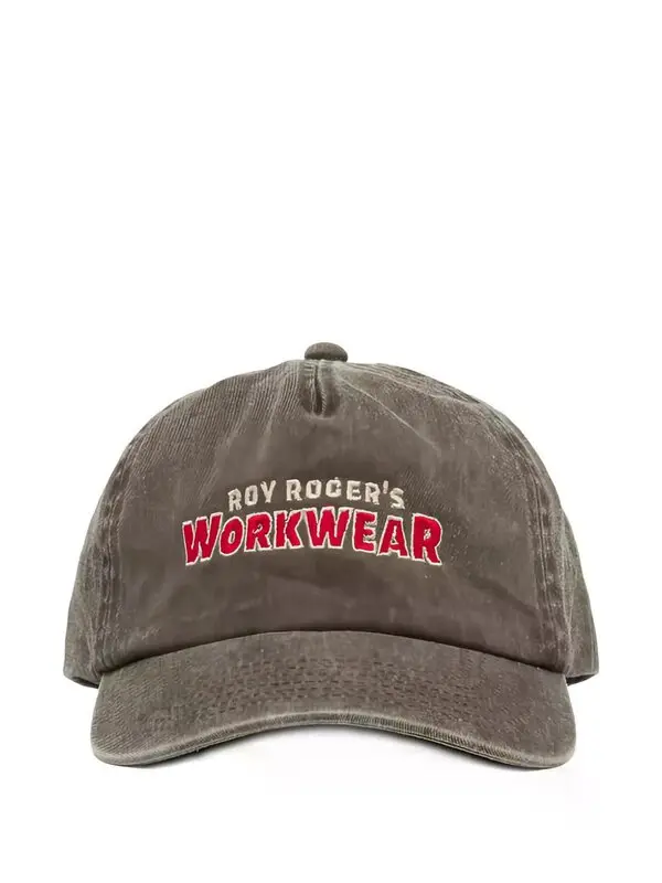 ROY ROGER'S Embroidered Logo Baseball Cap - Brown