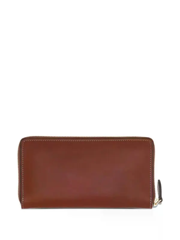 BOLDRINI Zip-around Leather Wallet