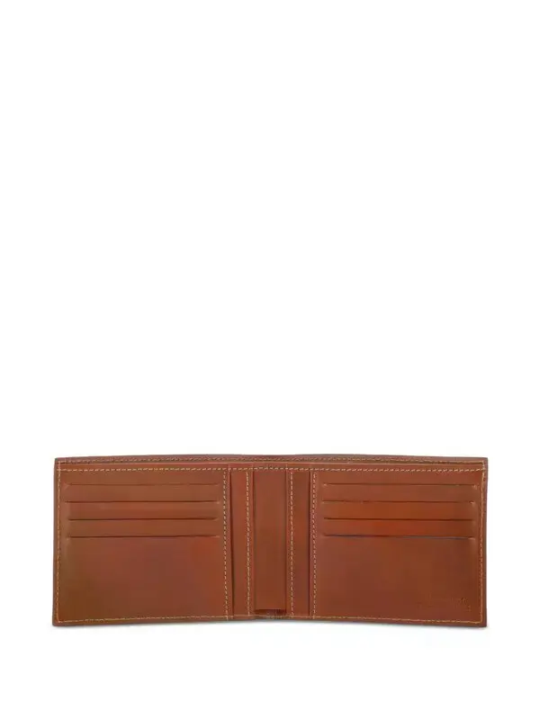 BOLDRINI Contrast-stitch Bifold Wallet