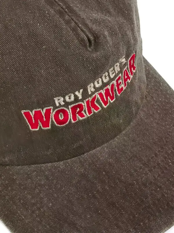 ROY ROGER'S Embroidered Logo-patch Baseball Cap