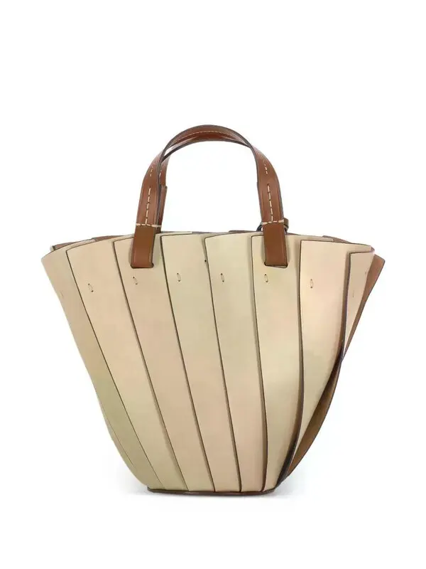 BOLDRINI Argilla Leather Tote Bag