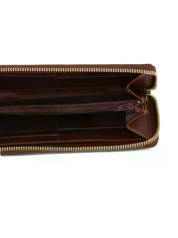 BOLDRINI Zip-around Leather Wallet