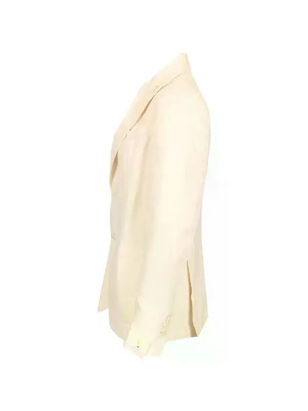 GUARINUCCI Slub-texture Notched-lapels Blazer