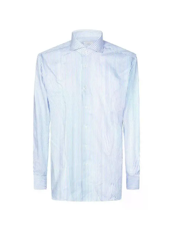 XACUS Striped Long-sleeve Shirt