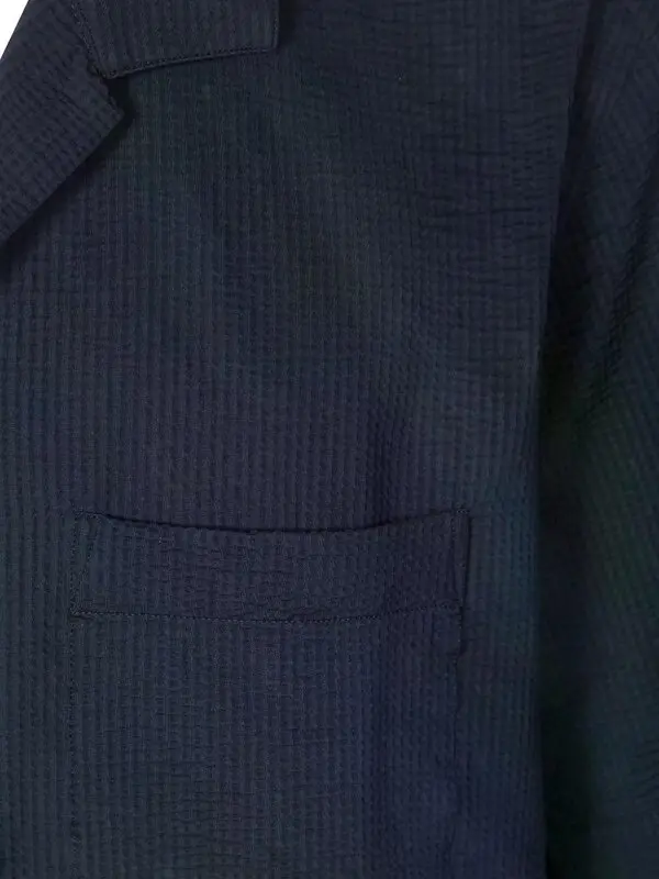 XACUS Seersucker Short-sleeve Shirt
