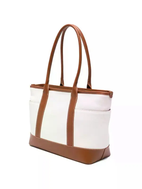 CAFÈNOIR Logo Plaque Tote Bag